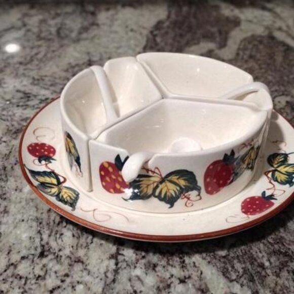 Kitchen | Vintage 195s Fred Roberts Company Jelly Jam Strawberry ...